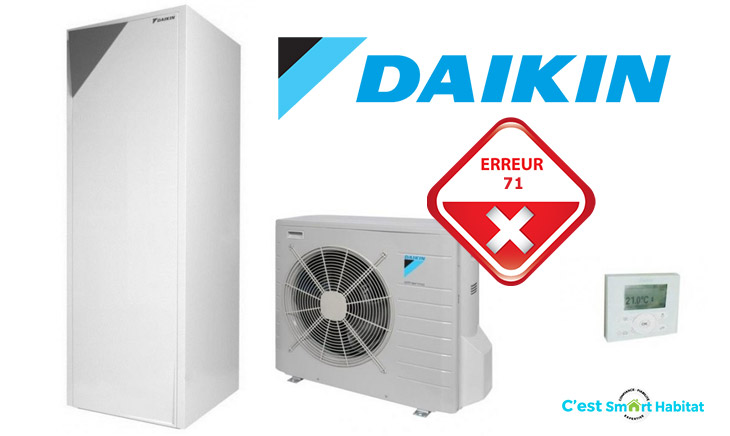 Réparation surintensité du compresseur - Erreur Daikin 71 %sep% %sitename%